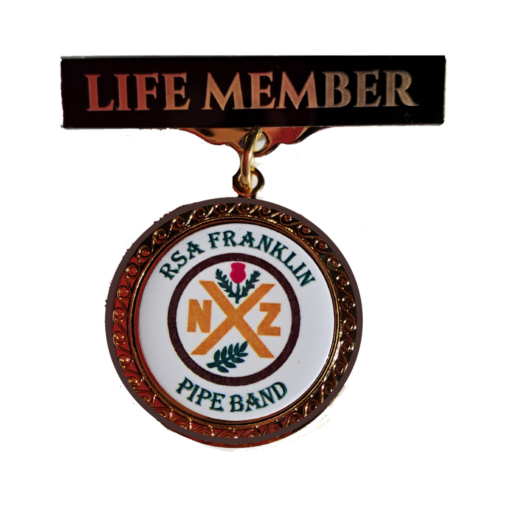 Life Member Badge – Abercrombie Engraving NZ