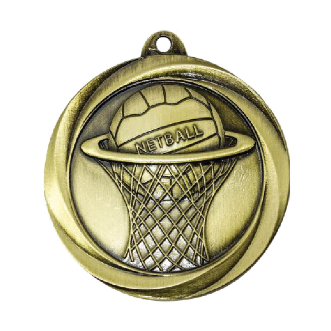 Netball Econo Gold Medal – Abercrombie Engraving NZ