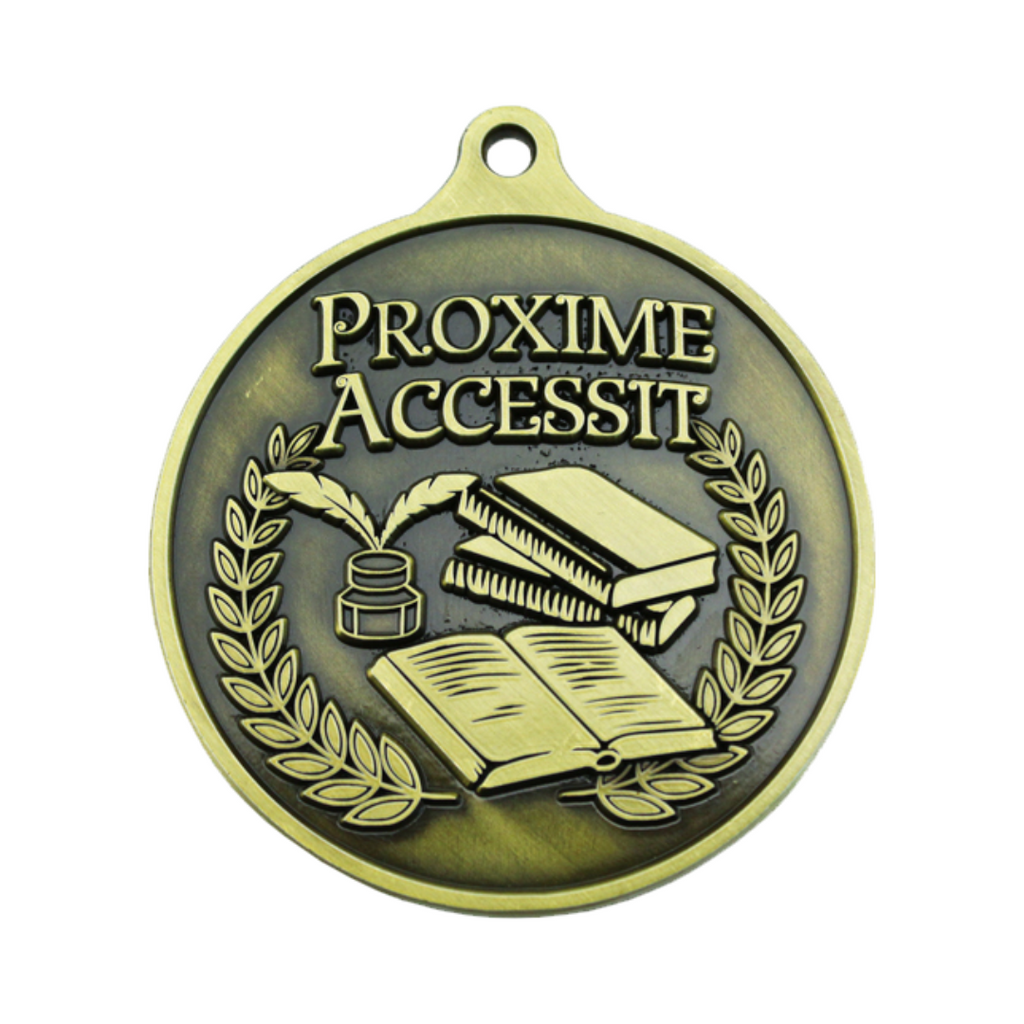 Proxime Accessit Gold Medal – Abercrombie Engraving NZ